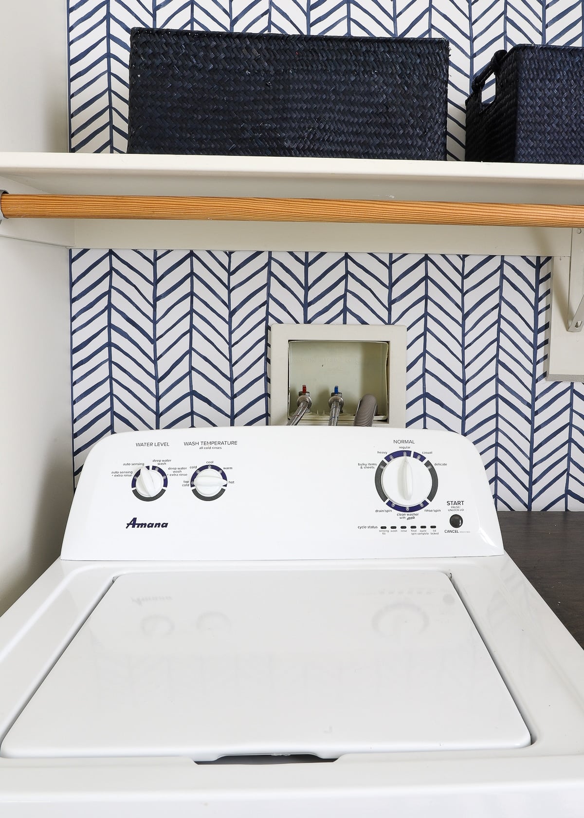 Hide That Ugly Washer Hookup | Quick, Cheap, Easy! - The Homes I Have Made