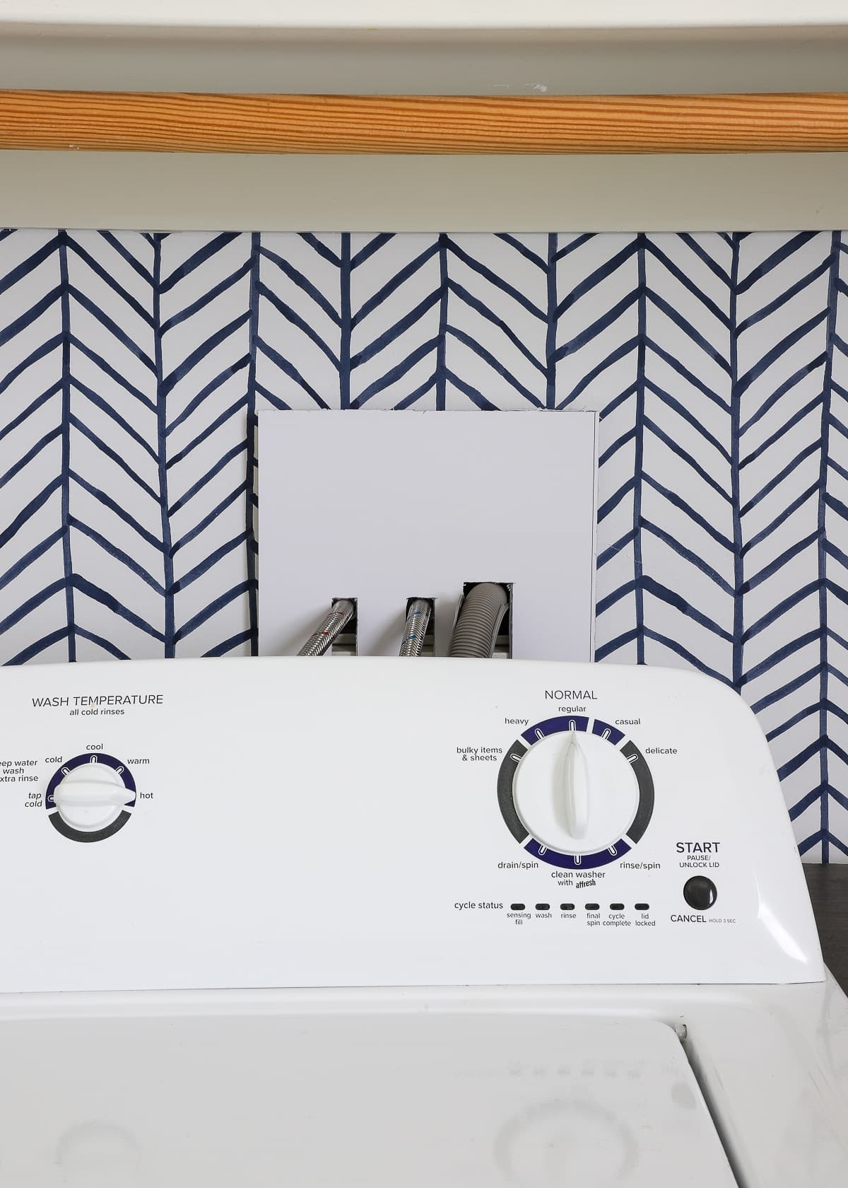 Hide That Ugly Washer Hookup | Quick, Cheap, Easy! - The Homes I Have Made