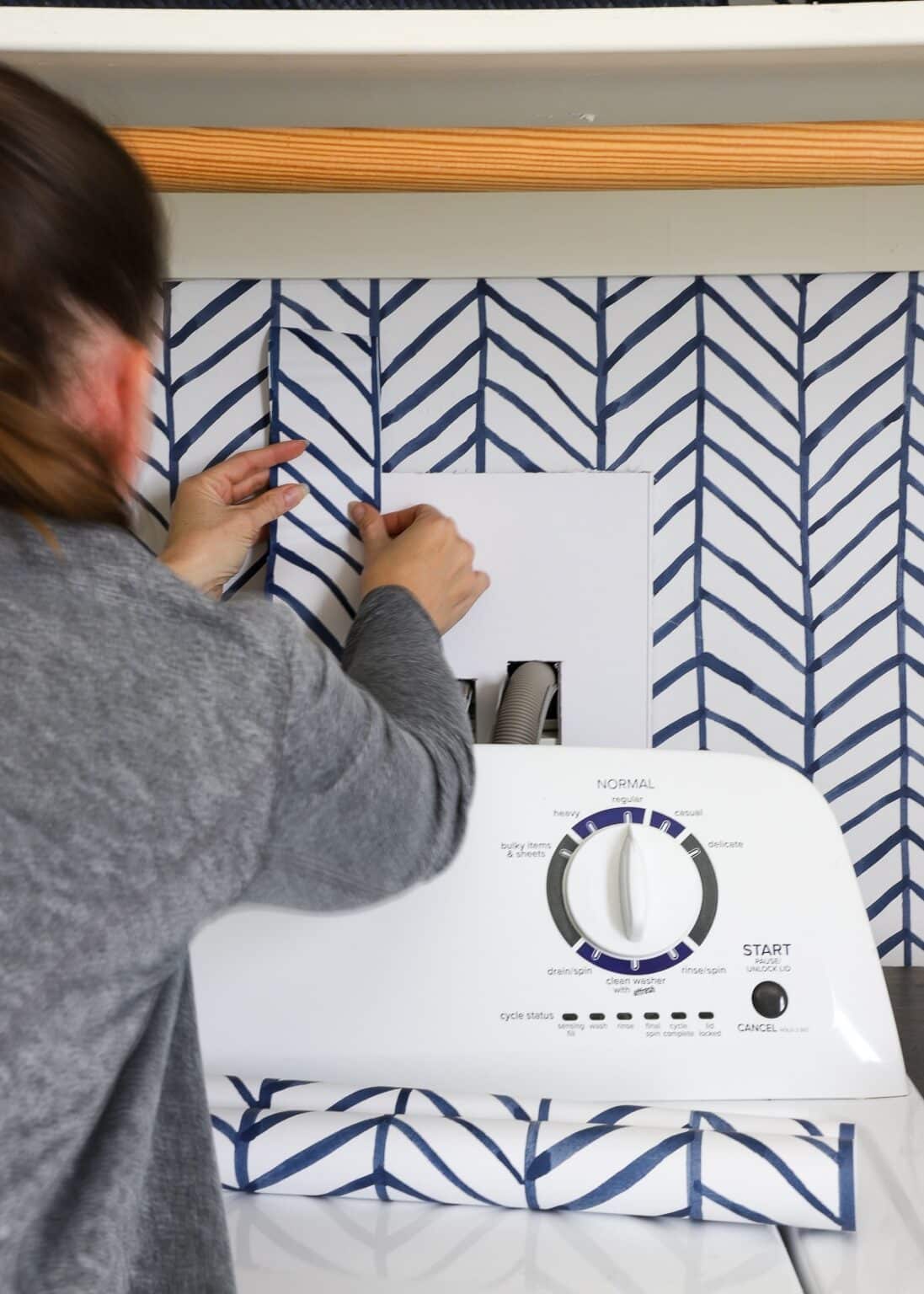 Hide That Ugly Washer Hookup | Quick, Cheap, Easy! - The Homes I Have Made