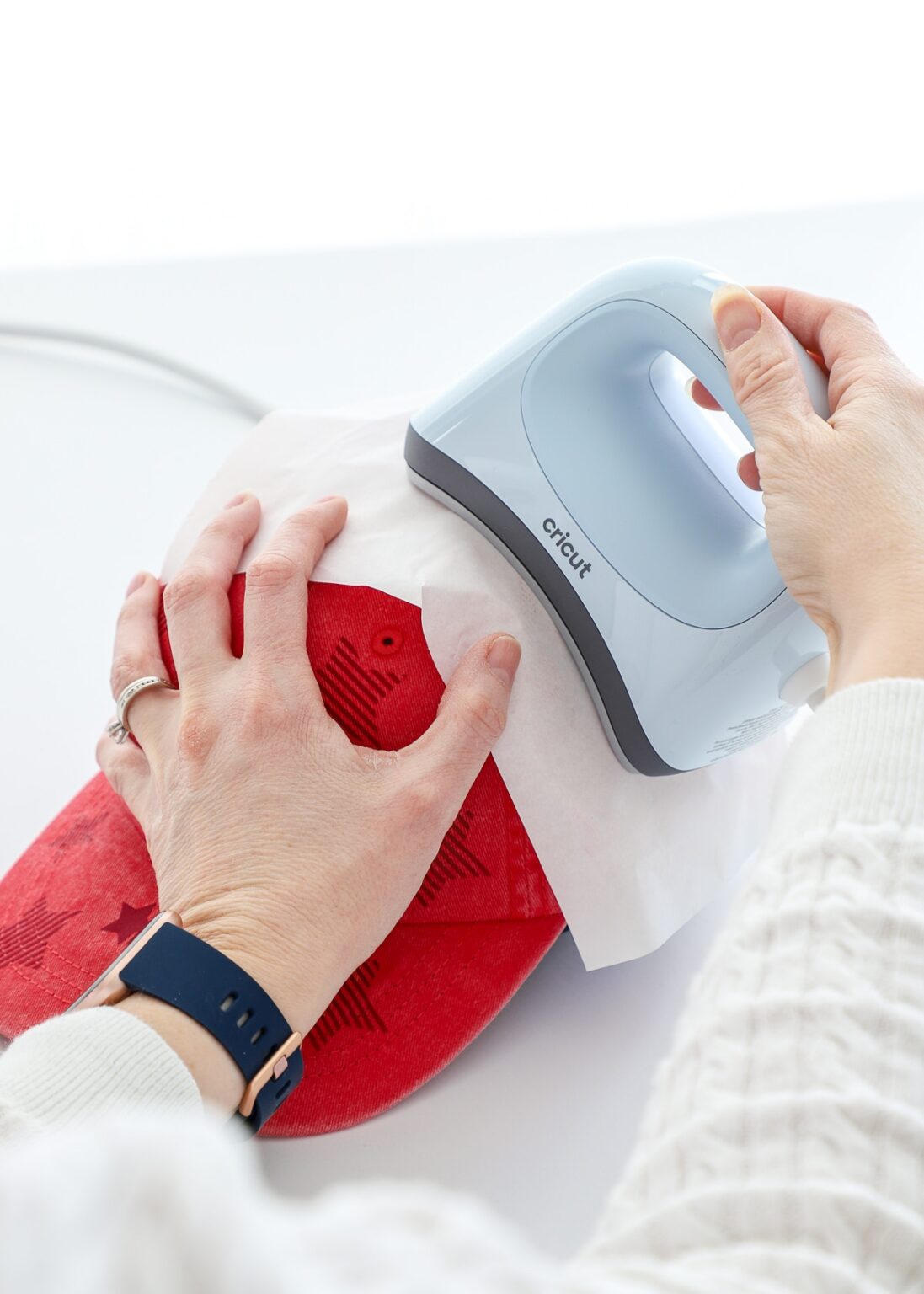 Creating an All-Over Hat Design with Cricut Hat Press - The Homes I ...