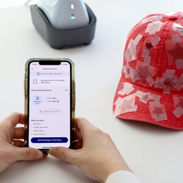Creating an All-Over Hat Design with Cricut Hat Press - The Homes I ...