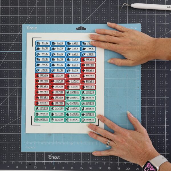 How to Make Your Own Iron On Labels for Clothes With a Cricut - The ...