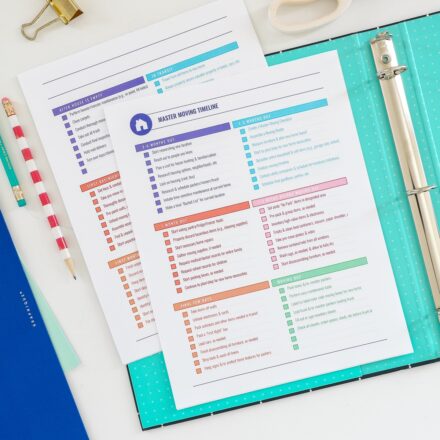 The Complete "Smooth Move" Printable Moving Binder System - The Homes I ...