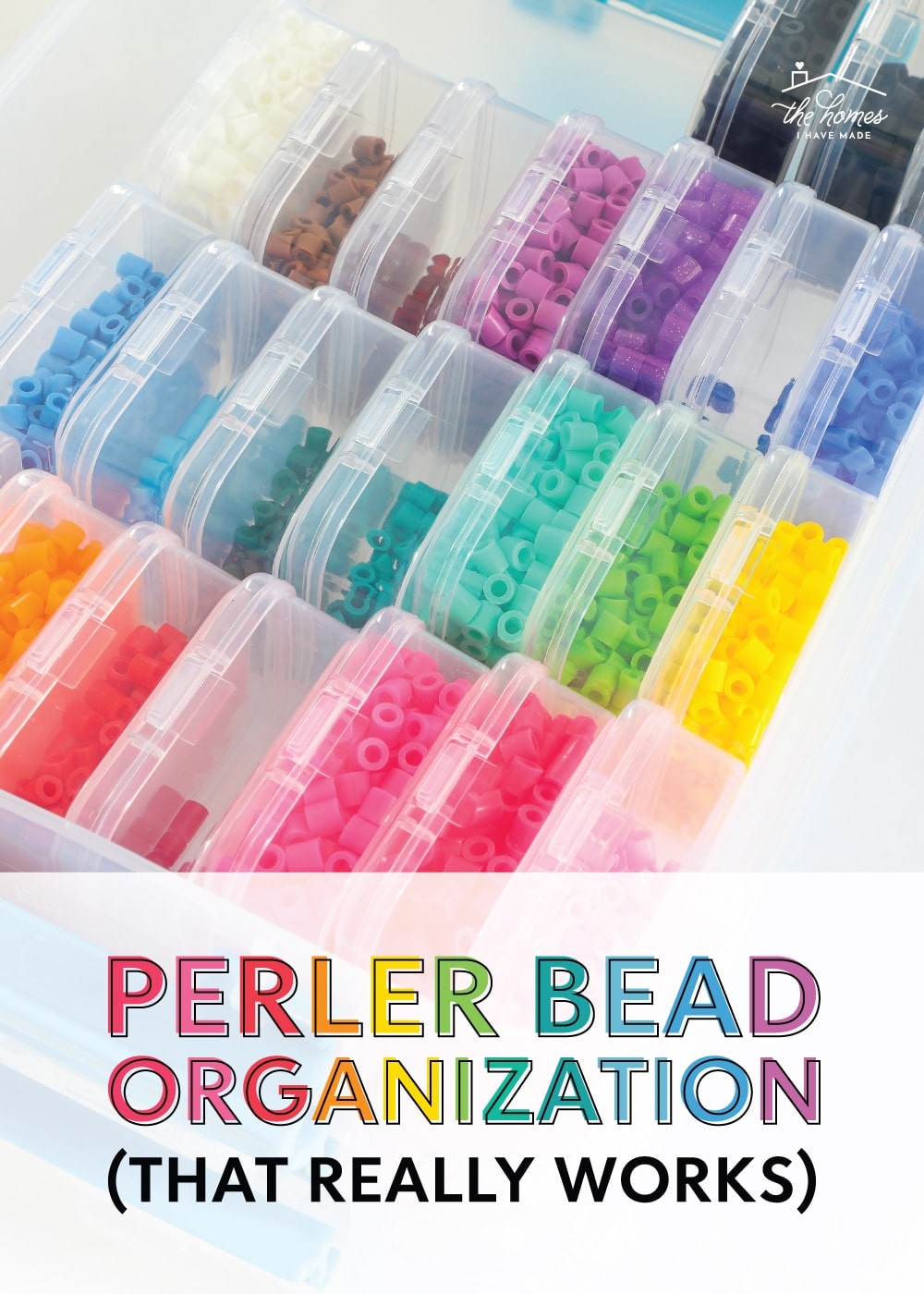 A Perler Bead Storage Solution That Works! - The Homes I Have Made