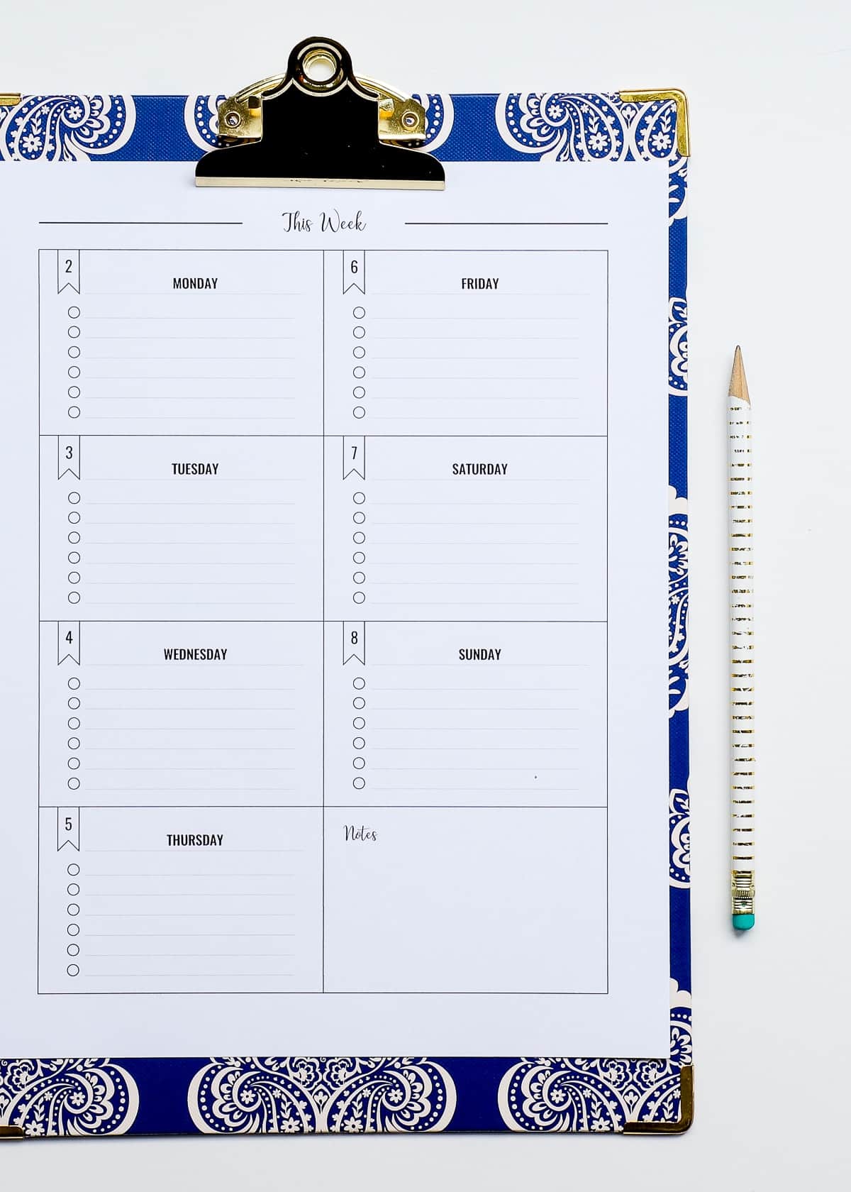 Printable To Do Lists | A Collection of Cute, Fillable Forms! - The ...