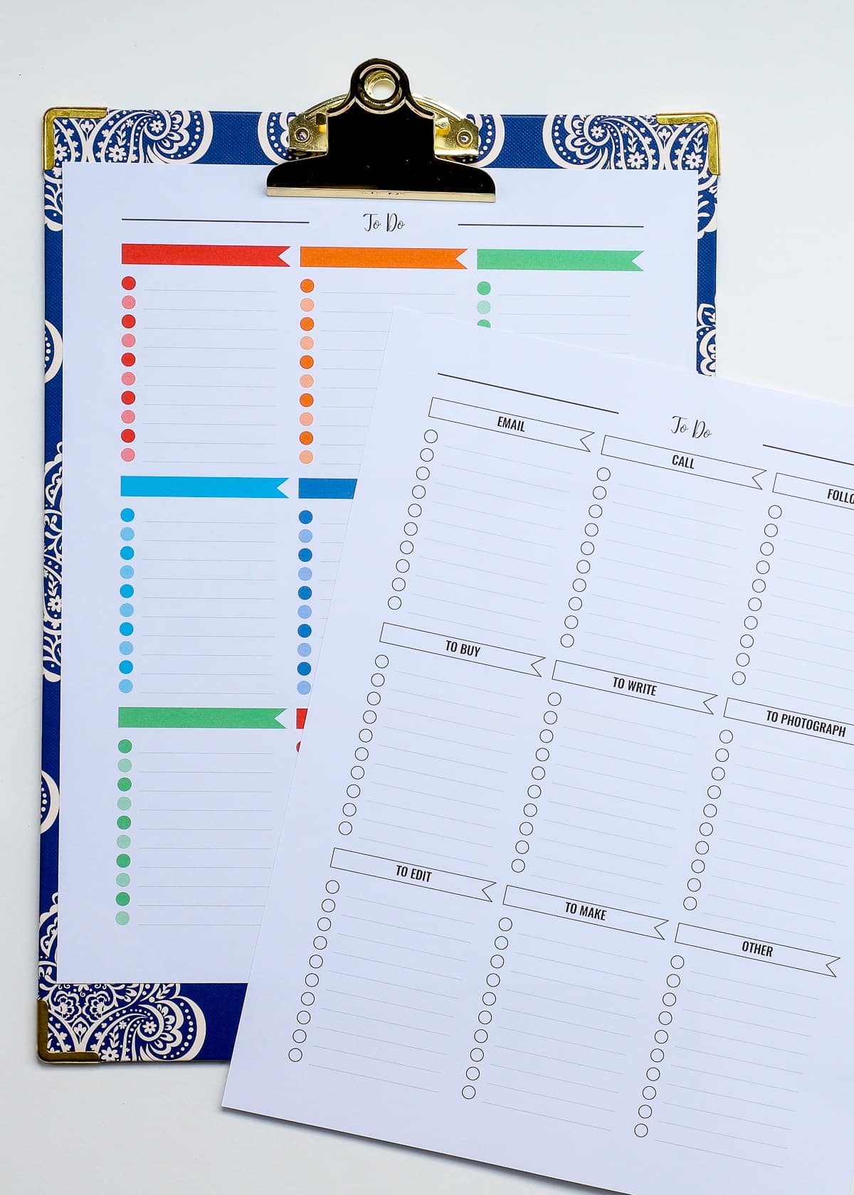Printable To Do Lists | A Collection of Cute, Fillable Forms! - The ...