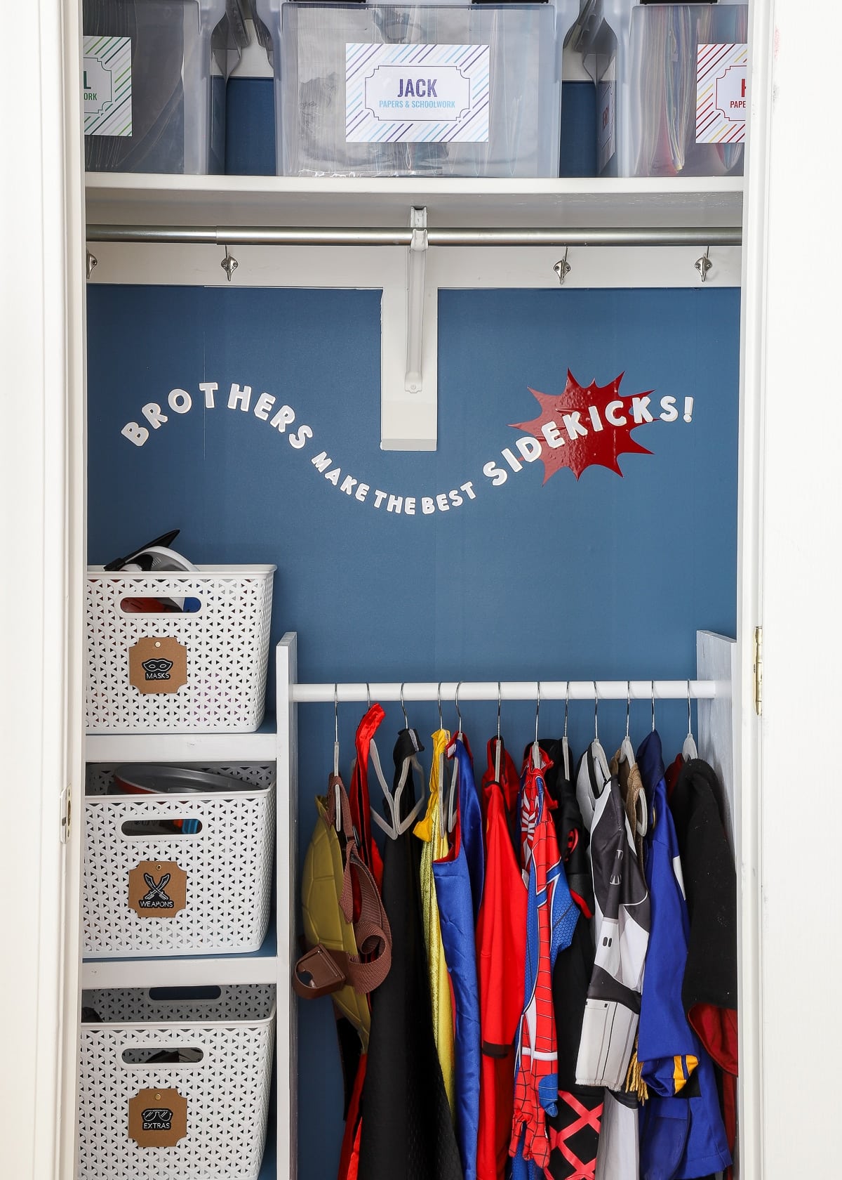 Setting Up a DIY Dress Up Station for Kids - The Homes I Have Made