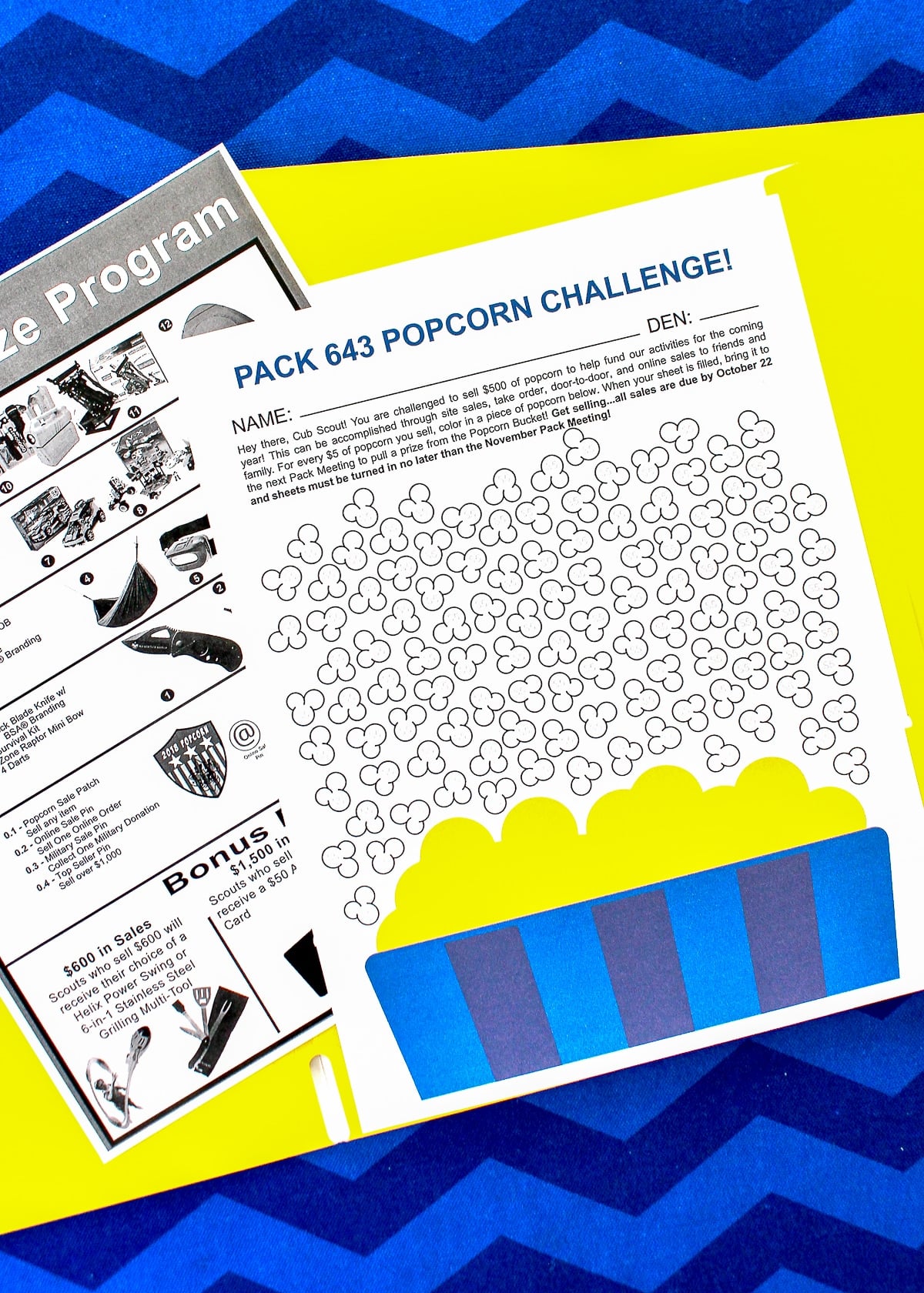 FREE Cub Scout Popcorn Tracker (+ Popcorn Kickoff Ideas!) - The Homes I ...