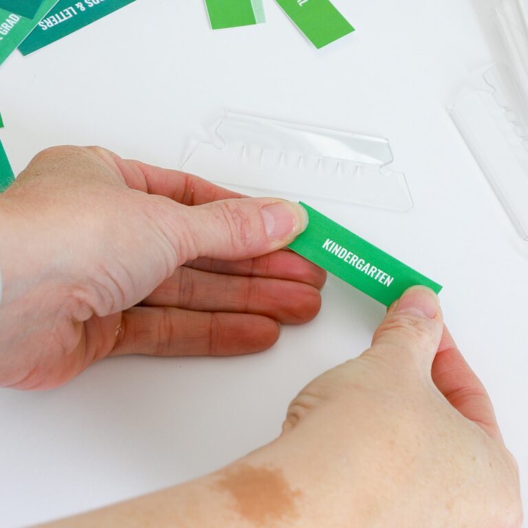 How to Assemble a School Memory Box (With Printable Labels)