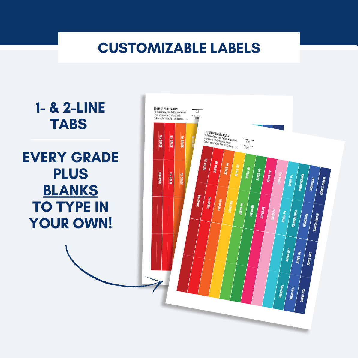 How to Assemble a School Memory Box (With Printable Labels)