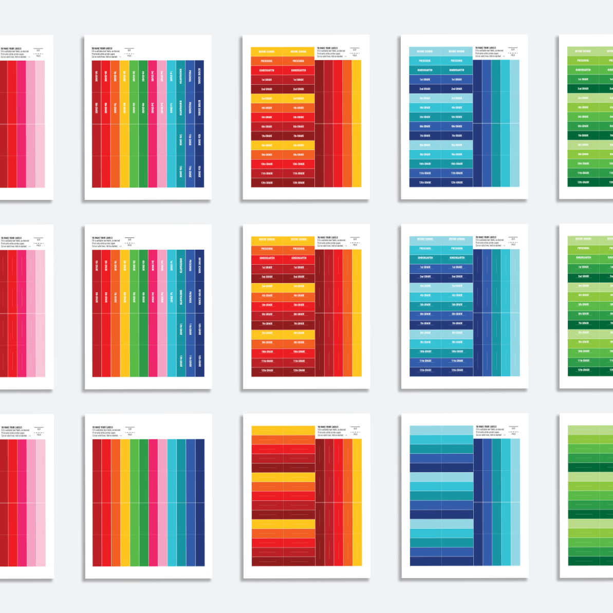 How to Assemble a School Memory Box (With Printable Labels)