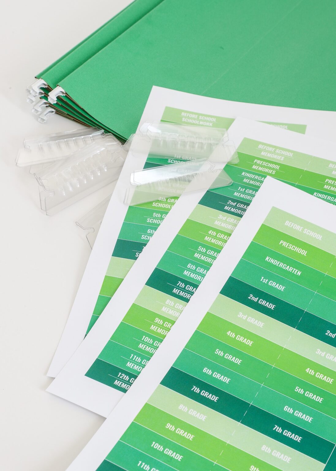 How to Assemble a School Memory Box (With Printable Labels)