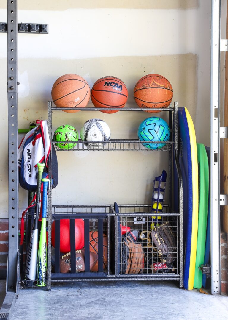 Storing Kids' Sports Equipment | Our Real Life Solutions - The Homes I ...