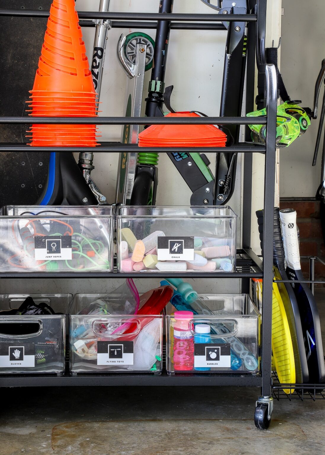 Storing Kids' Sports Equipment | Our Real Life Solutions - The Homes I ...