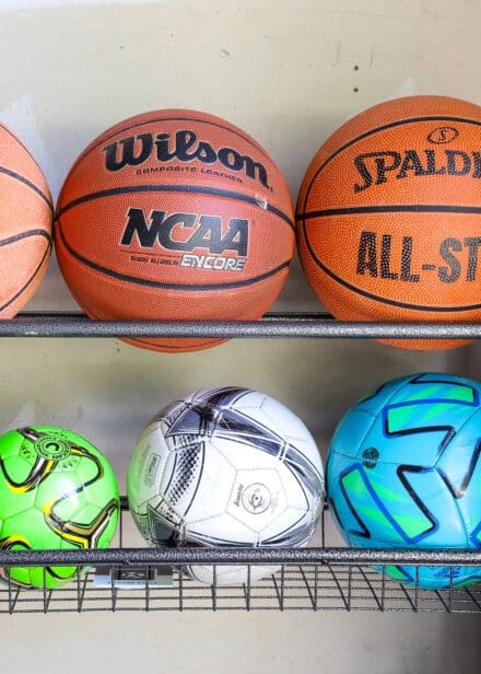 Storing Kids' Sports Equipment | Our Real Life Solutions - The Homes I ...
