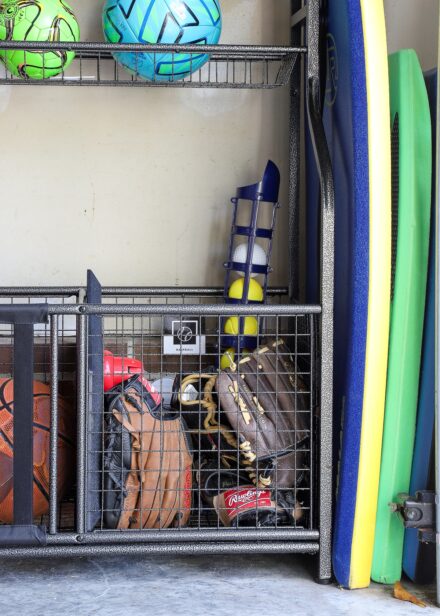 Storing Kids' Sports Equipment | Our Real Life Solutions - The Homes I ...