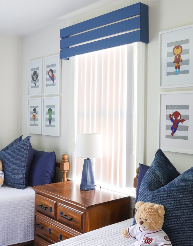 How to Make a Window Valance with Foam Insulation - The Homes I Have Made