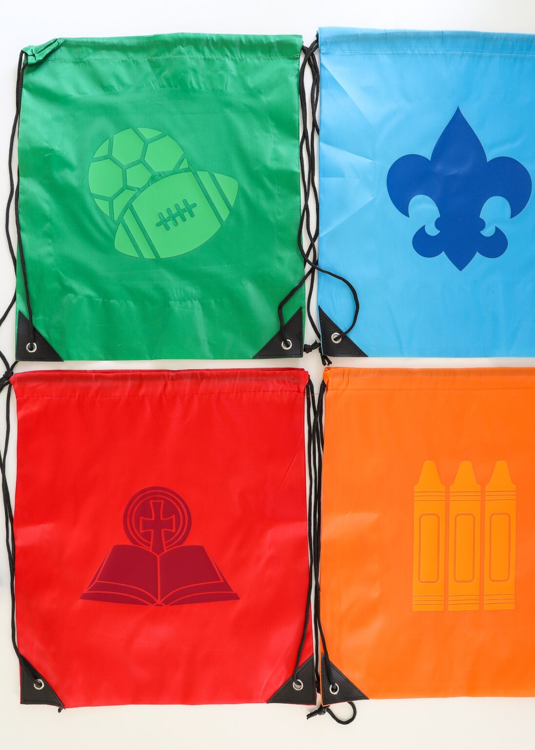 DIY Custom Drawstring Backpacks for Kids' Sports & Activities - The ...
