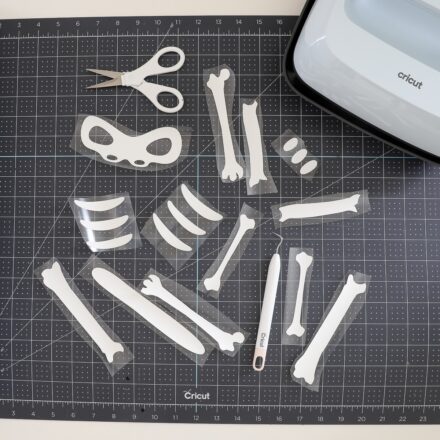 Easy DIY Skeleton Costume (That Glows In the Dark Too!) - The Homes I ...