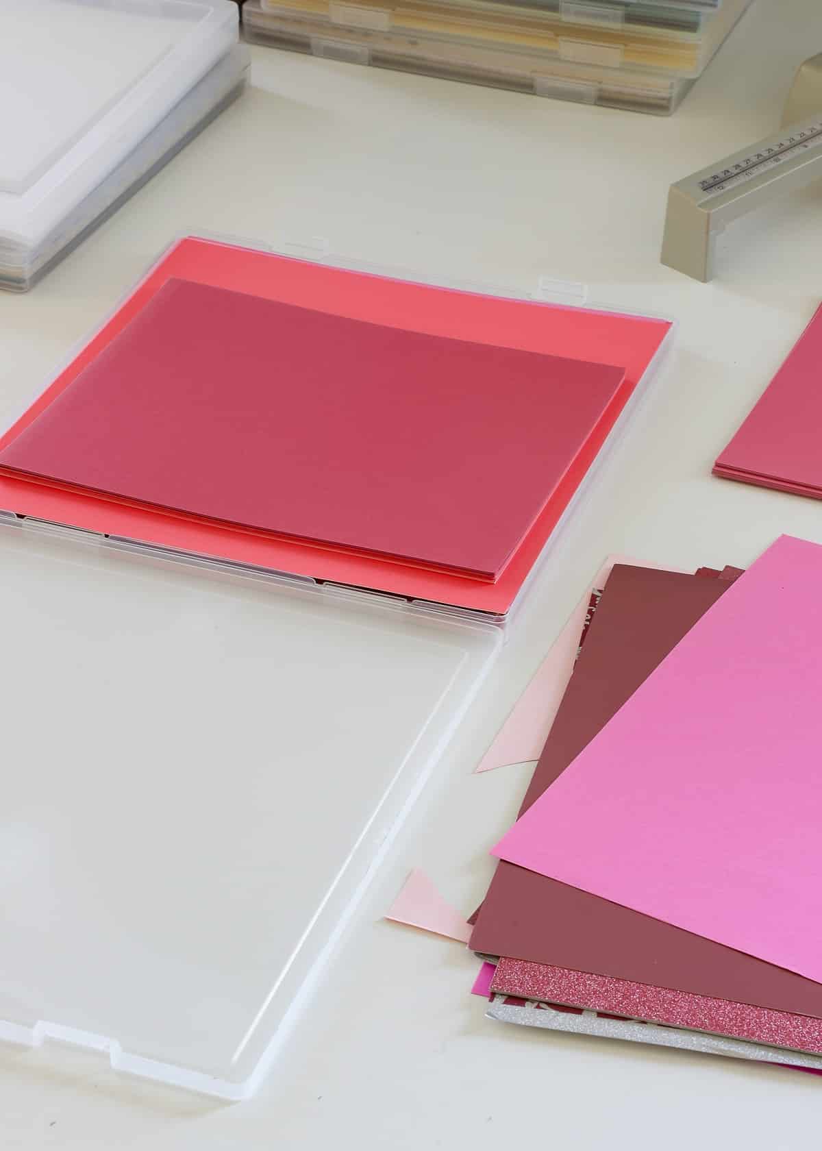 How to (Affordably) Store Craft Paper on IKEA Kallax Shelves - The ...