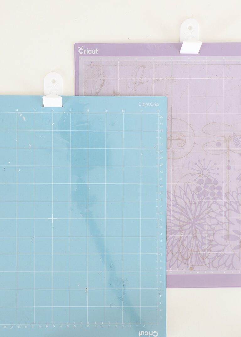 The Best (& Easiest) Way to Store Cricut Mats - The Homes I Have Made