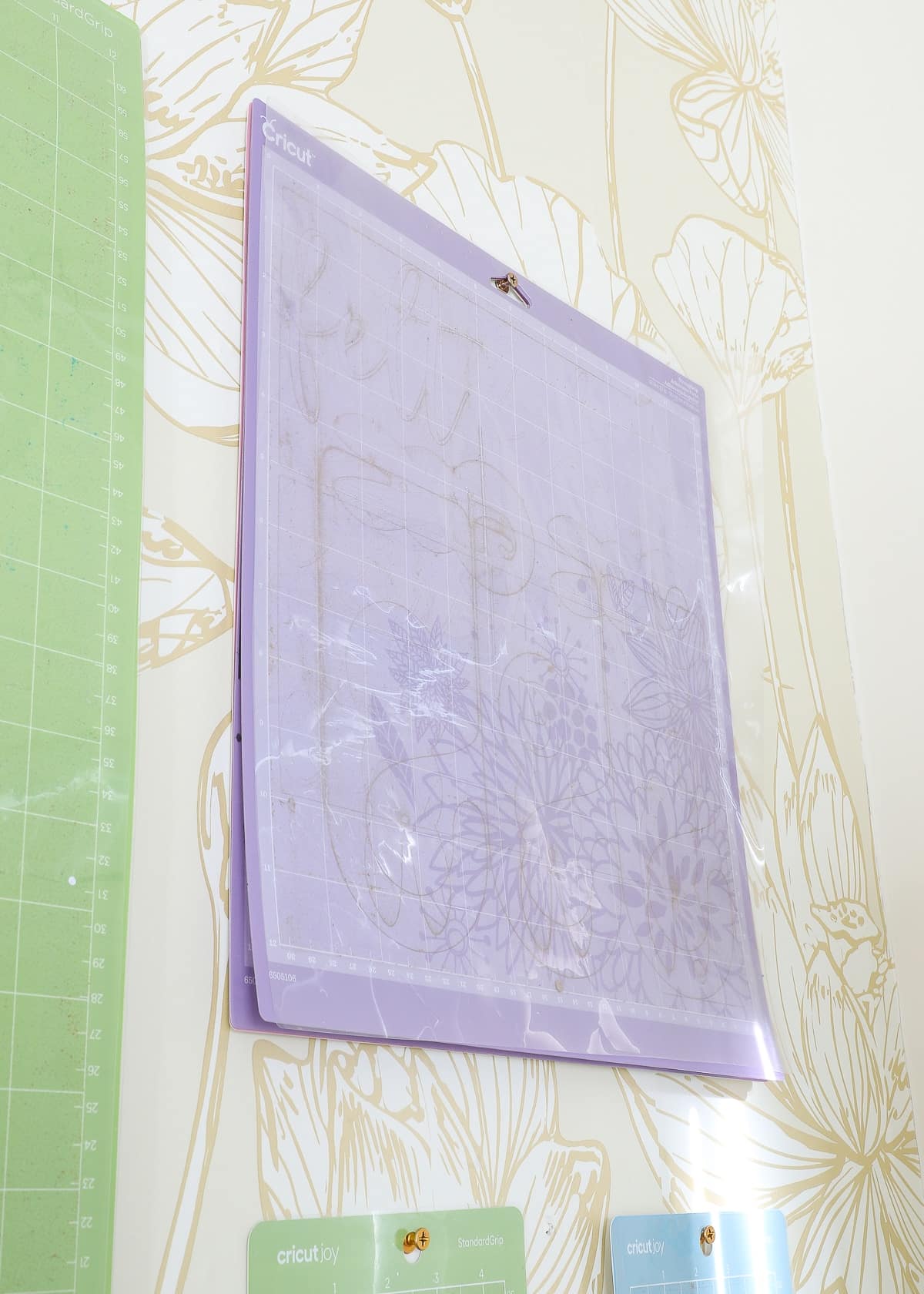 The Best (& Easiest) Way to Store Cricut Mats - The Homes I Have Made