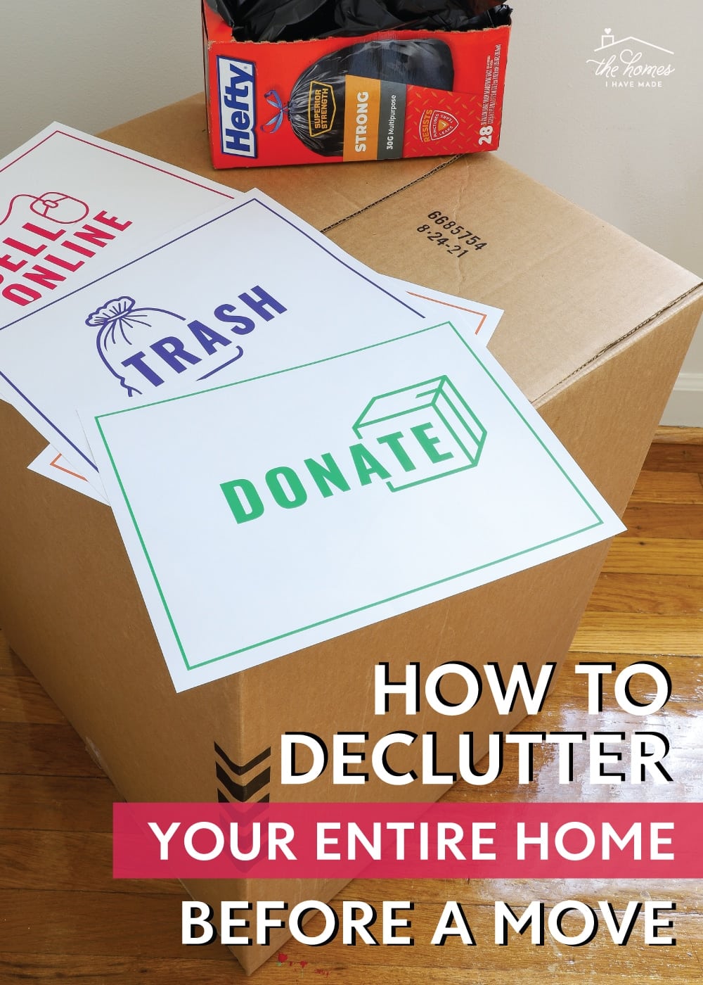 How to Declutter Your Entire Home Before a Move - The Homes I Have Made