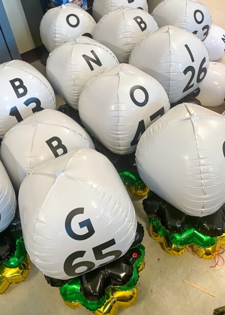 (Easy!) DIY Bingo Table Centerpieces - The Homes I Have Made