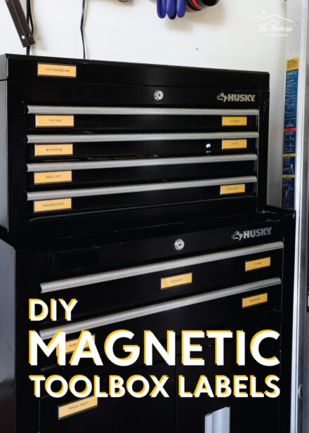 DIY Magnetic Toolbox Labels (With Template!) - The Homes I Have Made