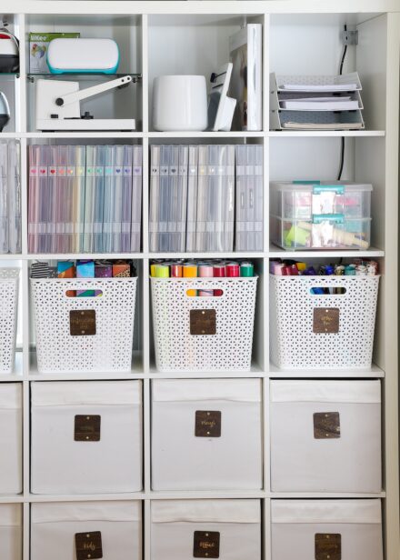 DIY Wood Labels for Baskets - The Homes I Have Made