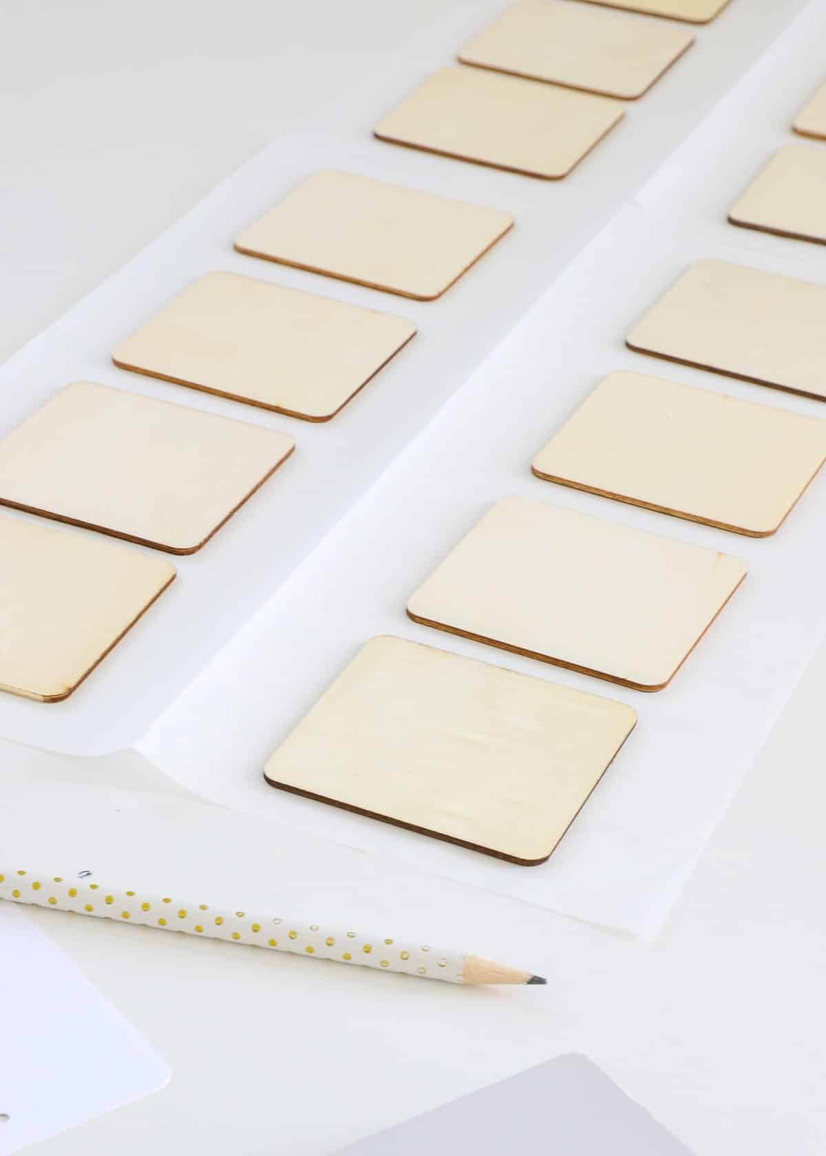 DIY Wood Labels for Baskets - The Homes I Have Made