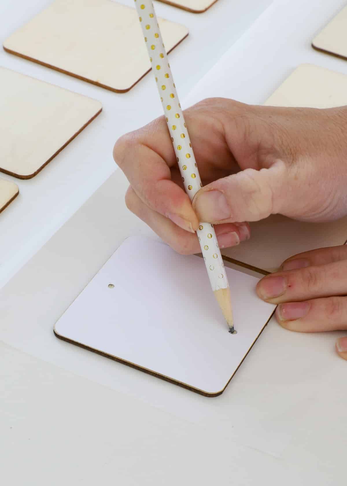 DIY Wood Labels for Baskets - The Homes I Have Made