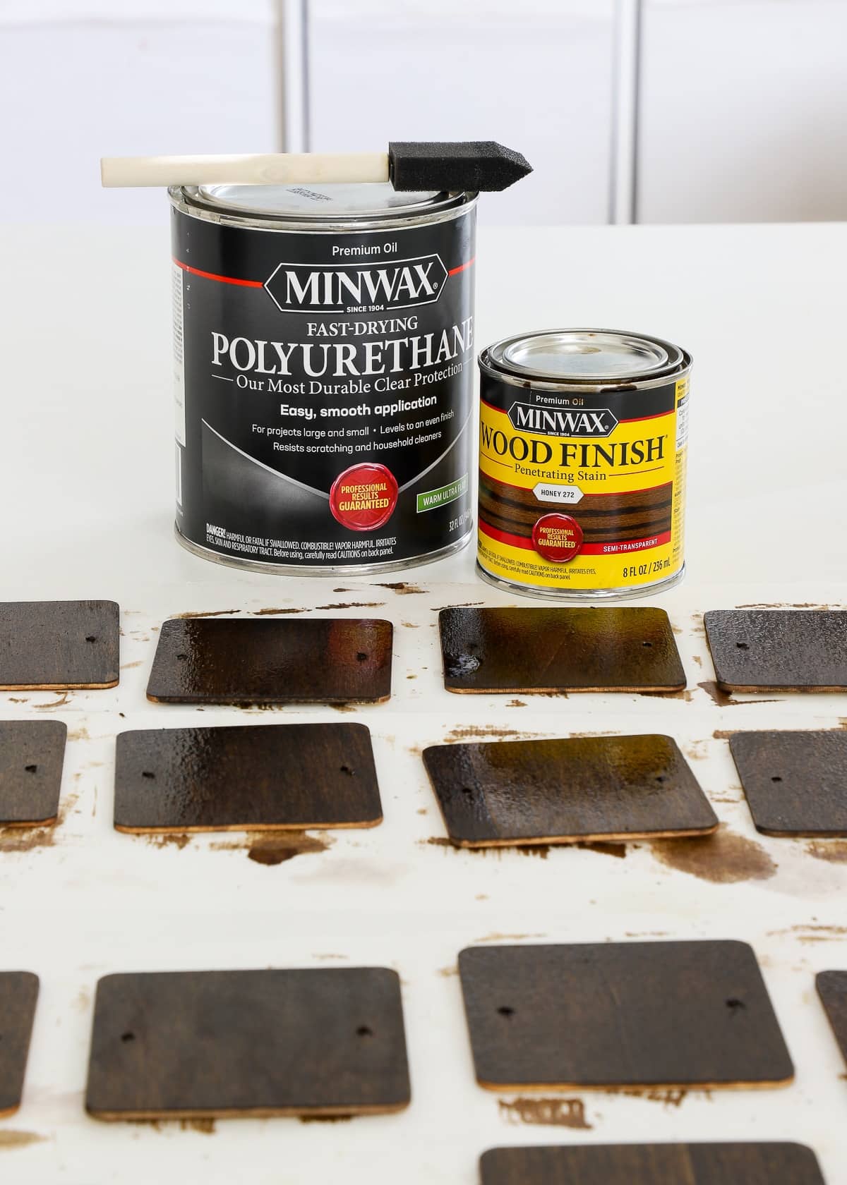 DIY Wood Labels for Baskets - The Homes I Have Made