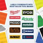 DIY Magnetic Toolbox Labels (With Template!) - The Homes I Have Made