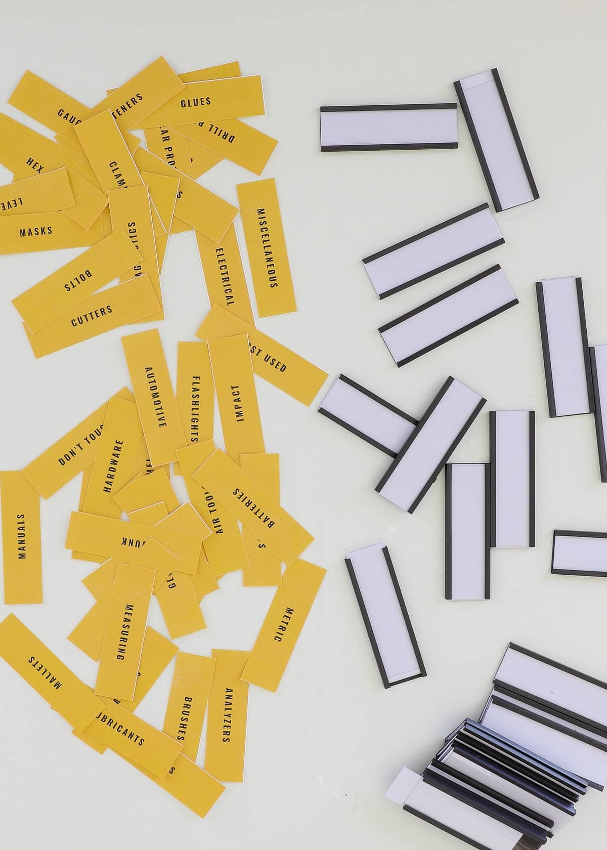 DIY Magnetic Toolbox Labels (With Template!) - The Homes I Have Made