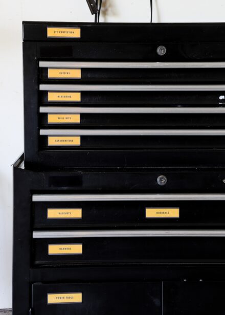 DIY Magnetic Toolbox Labels (With Template!) - The Homes I Have Made
