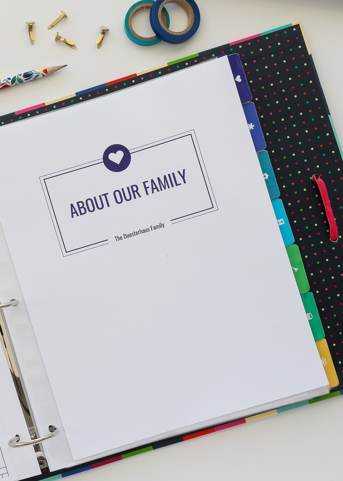 The Family HUB | the Ultimate Home Management Binder System - The Homes ...