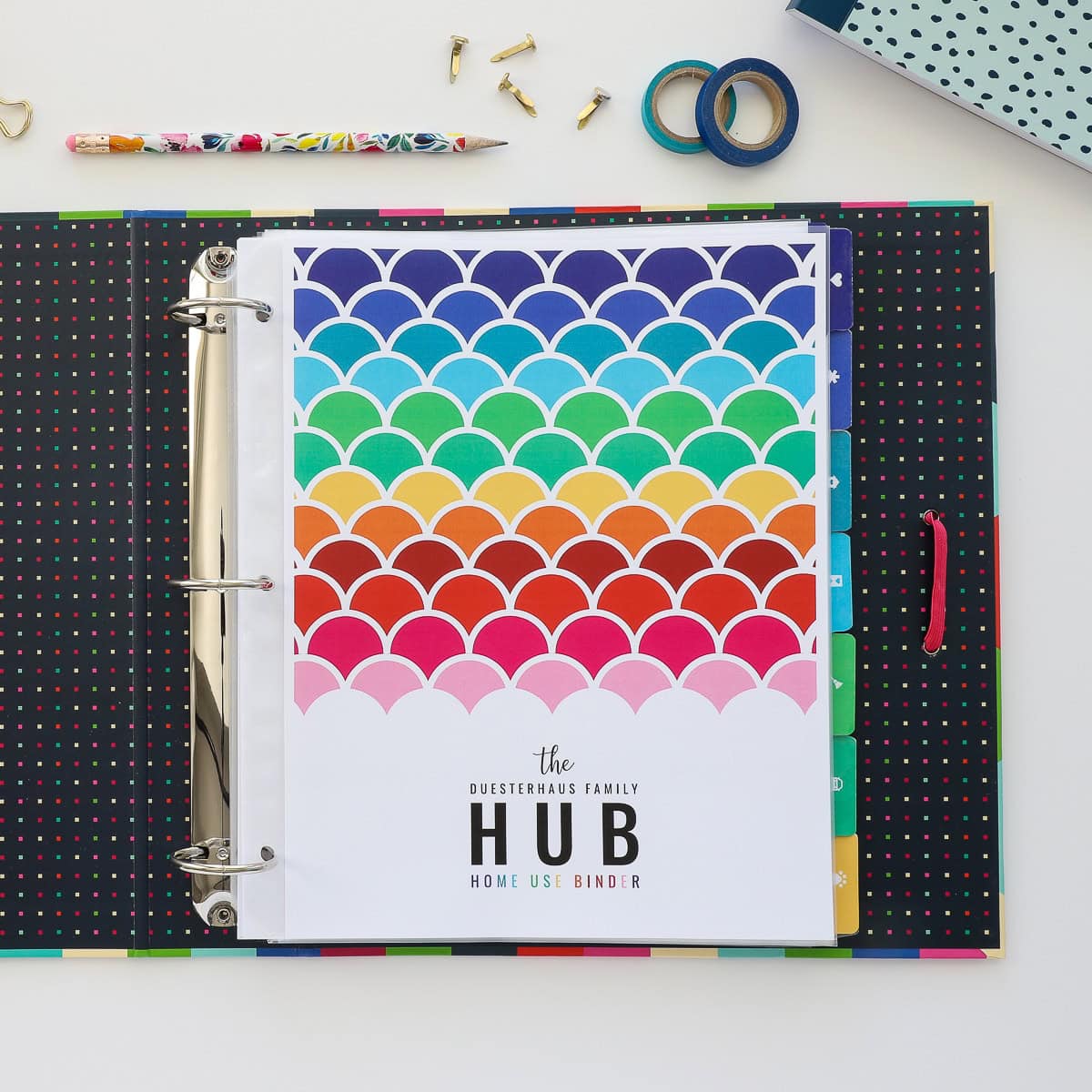 The Family HUB | the Ultimate Home Management Binder System - The Homes ...