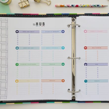 The Family HUB | the Ultimate Home Management Binder System - The Homes ...