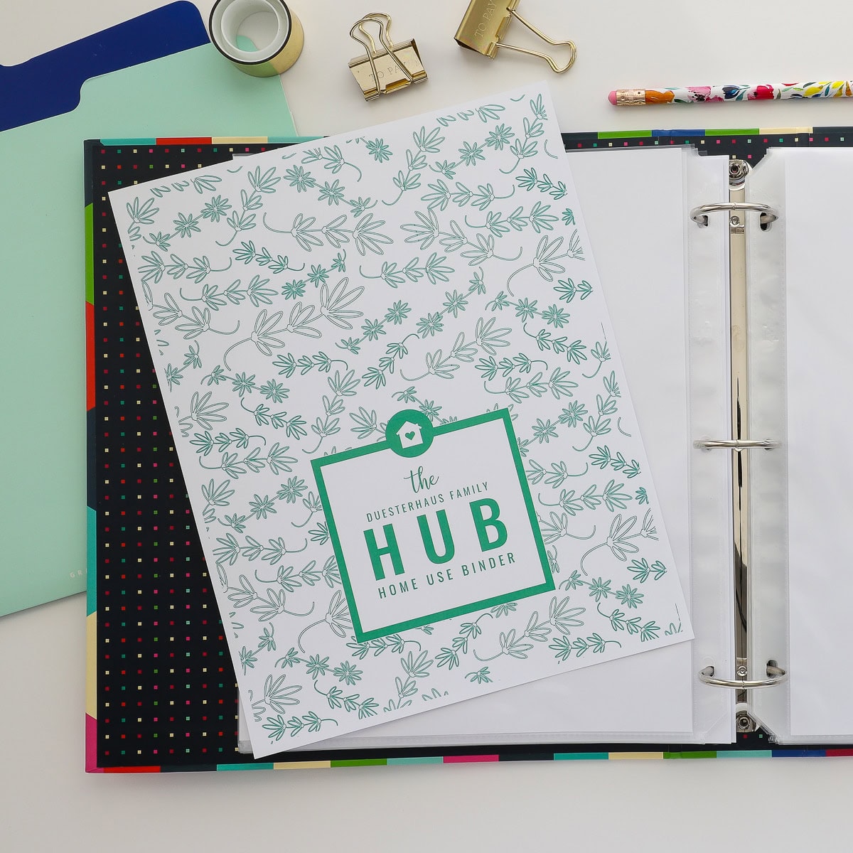 The Family HUB | the Ultimate Home Management Binder System - The Homes ...