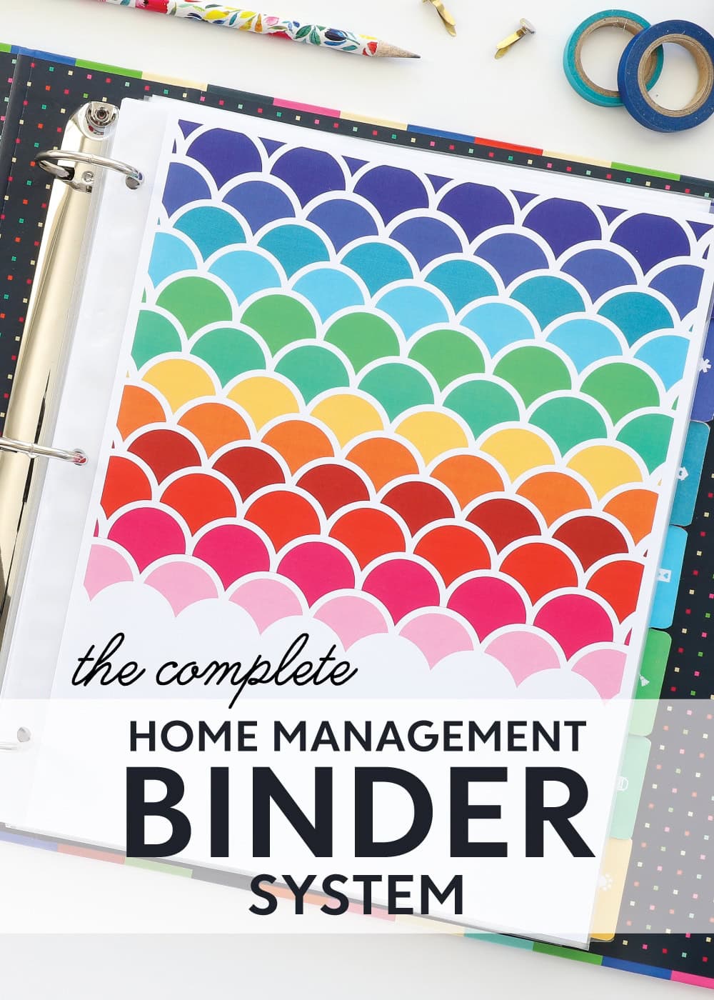 The Family HUB | the Ultimate Home Management Binder System - The Homes ...