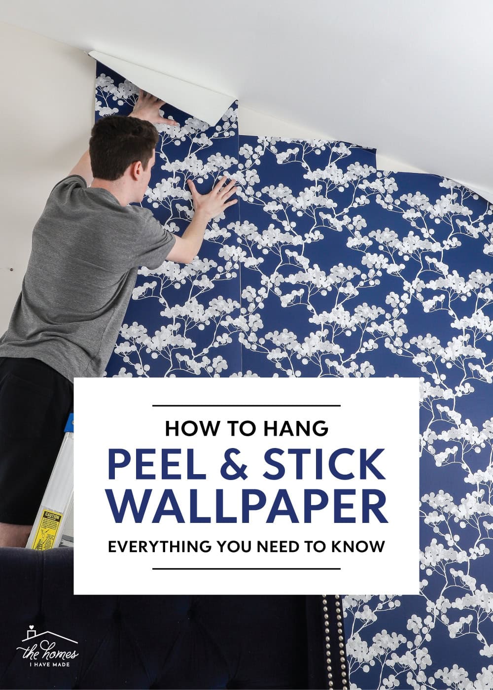 How to Install Peel and Stick Wallpaper | Step-By-Step for Beginners ...