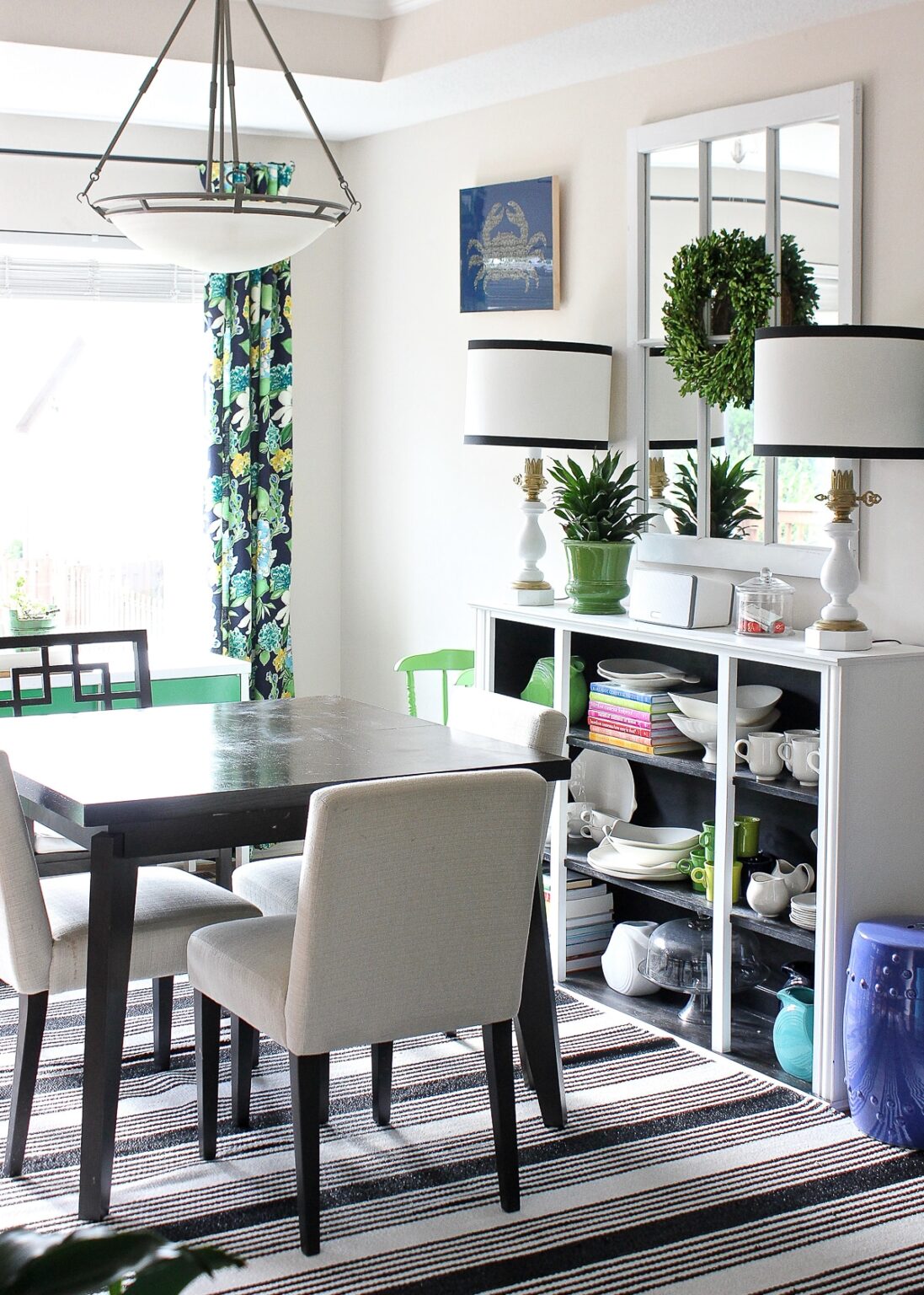 A Rug Under the Kitchen Table | Yes, Even With Messy Kids! - The Homes ...