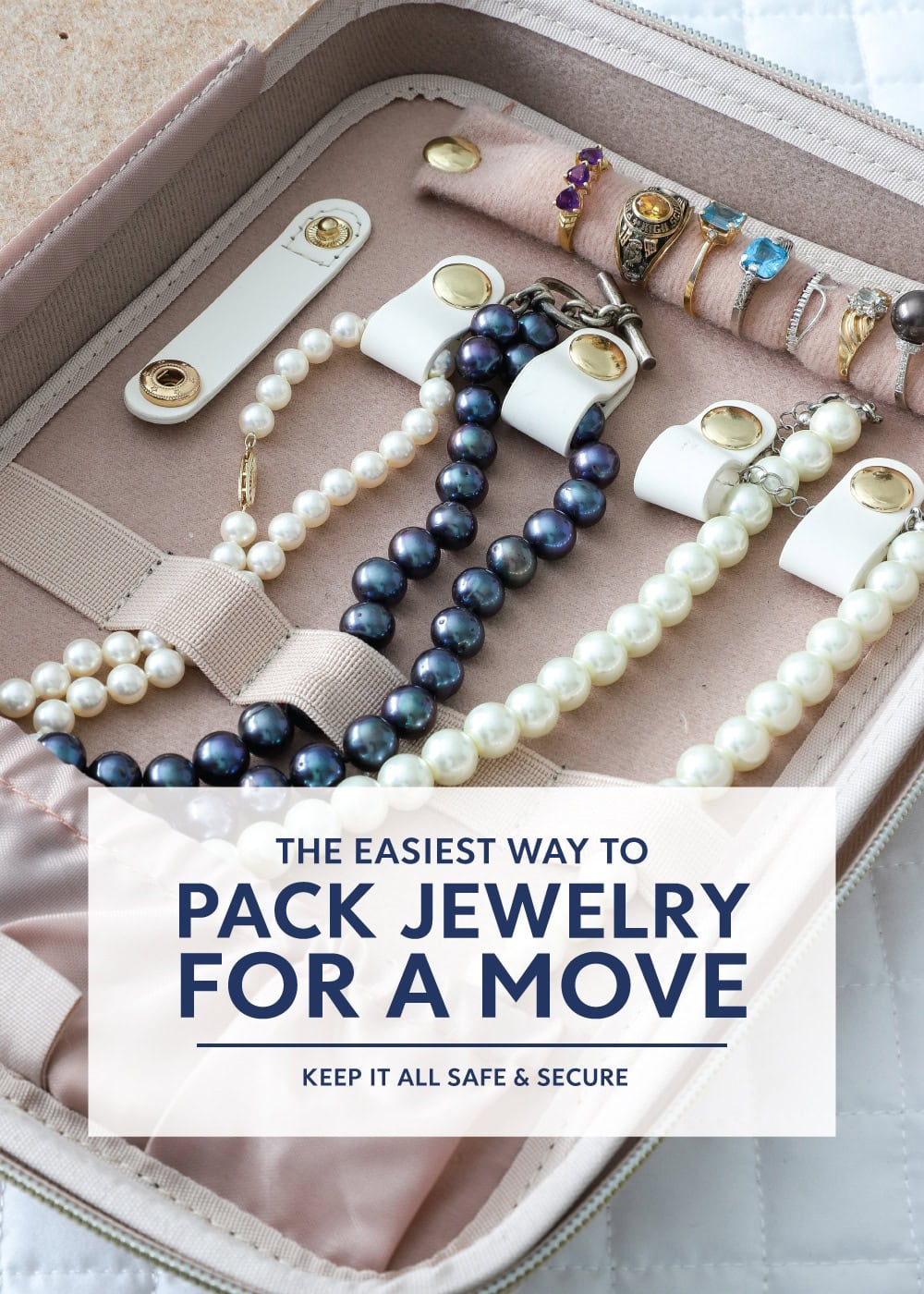 The Easiest Way to Pack Jewelry For Moving - The Homes I Have Made