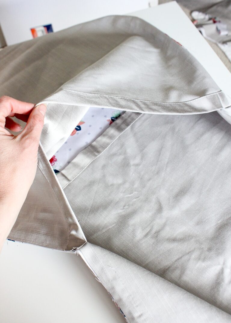 How to Make a Pillow Sham | Easy Step-By-Step - The Homes I Have Made