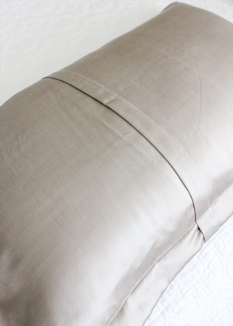 How to Make a Pillow Sham | Easy Step-By-Step - The Homes I Have Made