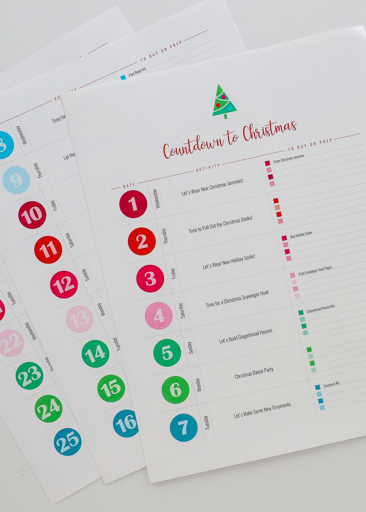 The Easiest Way to Plan 25 Days of Christmas Family Fun (with Printables!)