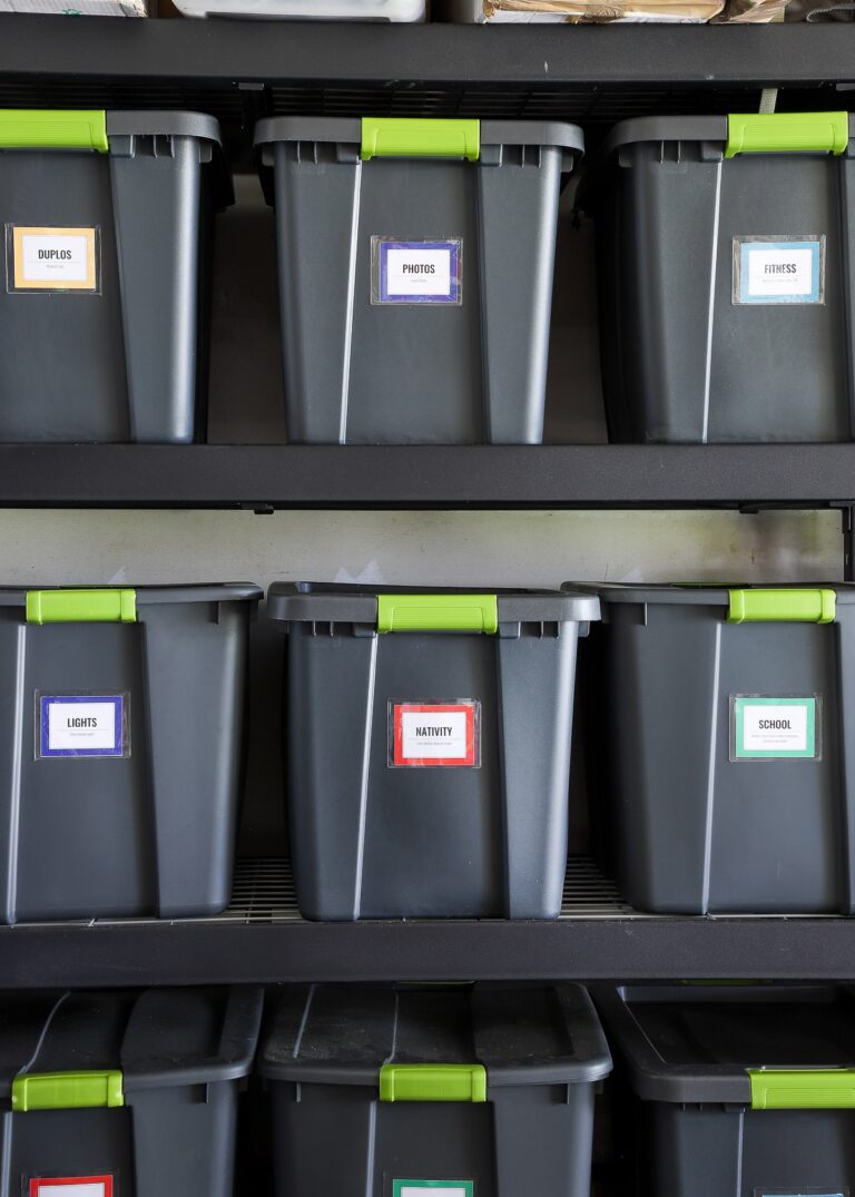 The Easiest Way to Label Your Storage Bins (With Template!) - The Homes ...