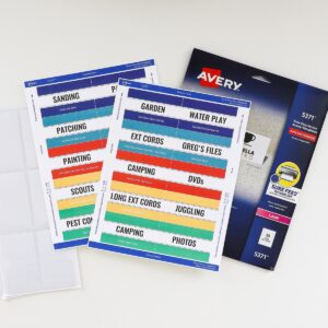 The Easiest Way to Label Your Storage Bins (With Template!) - The Homes ...