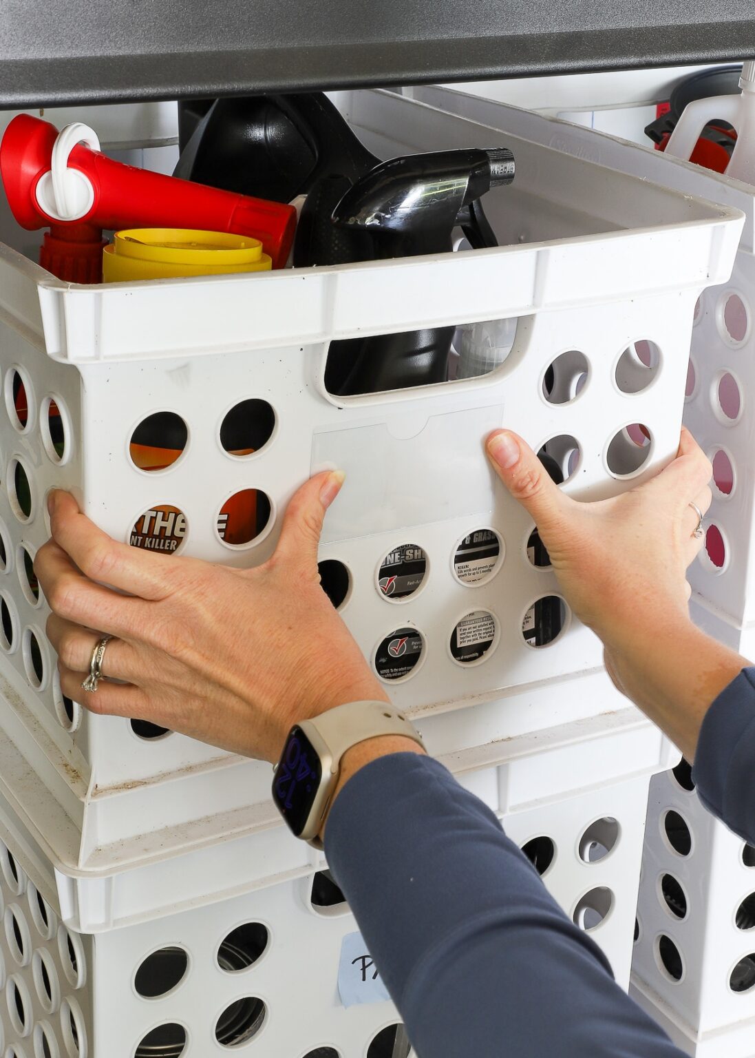 The Easiest Way to Label Your Storage Bins (With Template!) - The Homes ...